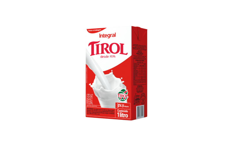 Leite Tirol é o mais consumido no Sul do Brasil, segundo pesquisa da Kantar